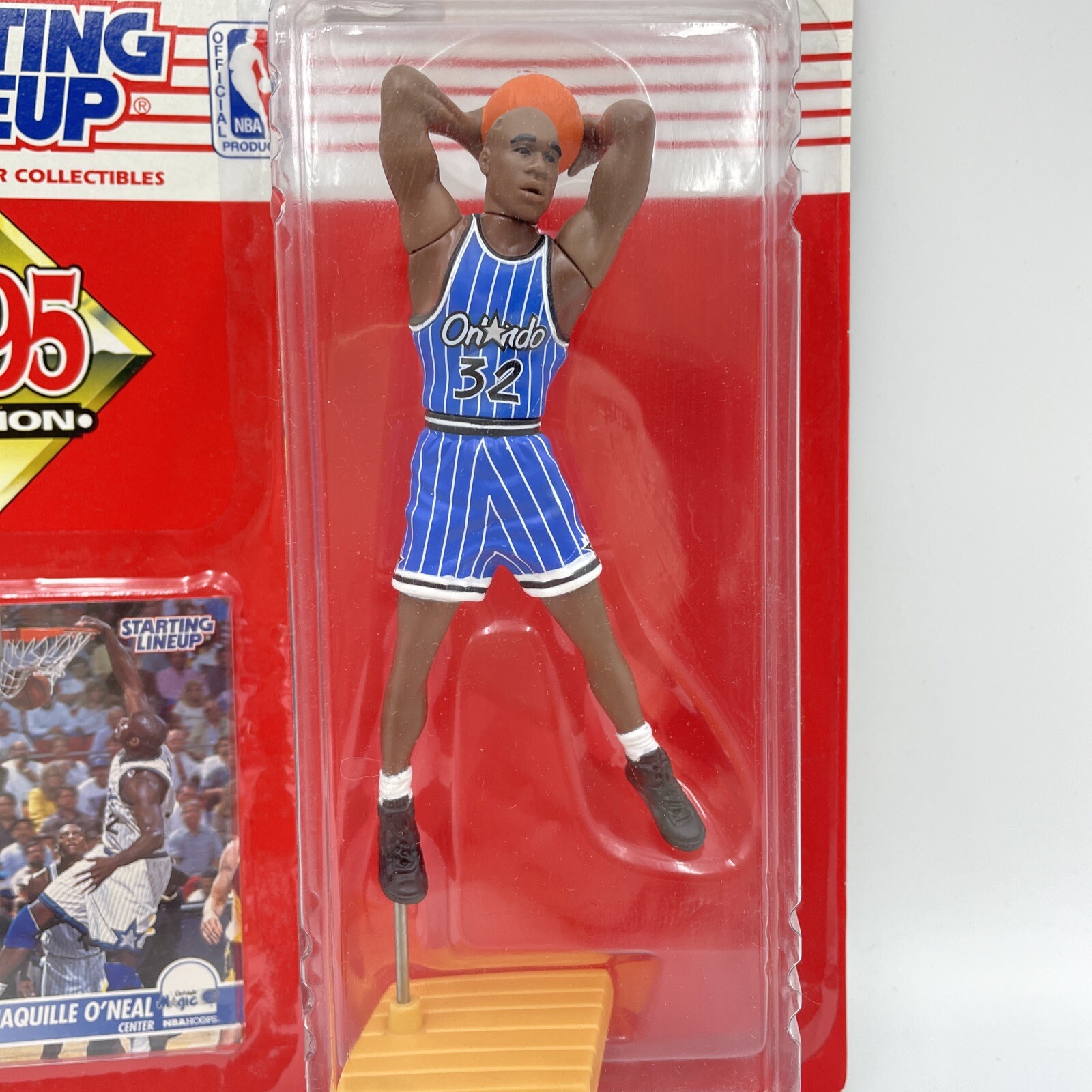 Starting Lineup Shaquille O'Neal 1995 Orlando Magic Figure & Collector ...