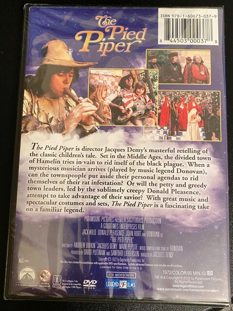 The Pied Piper (DVD, 1972) for sale online | eBay