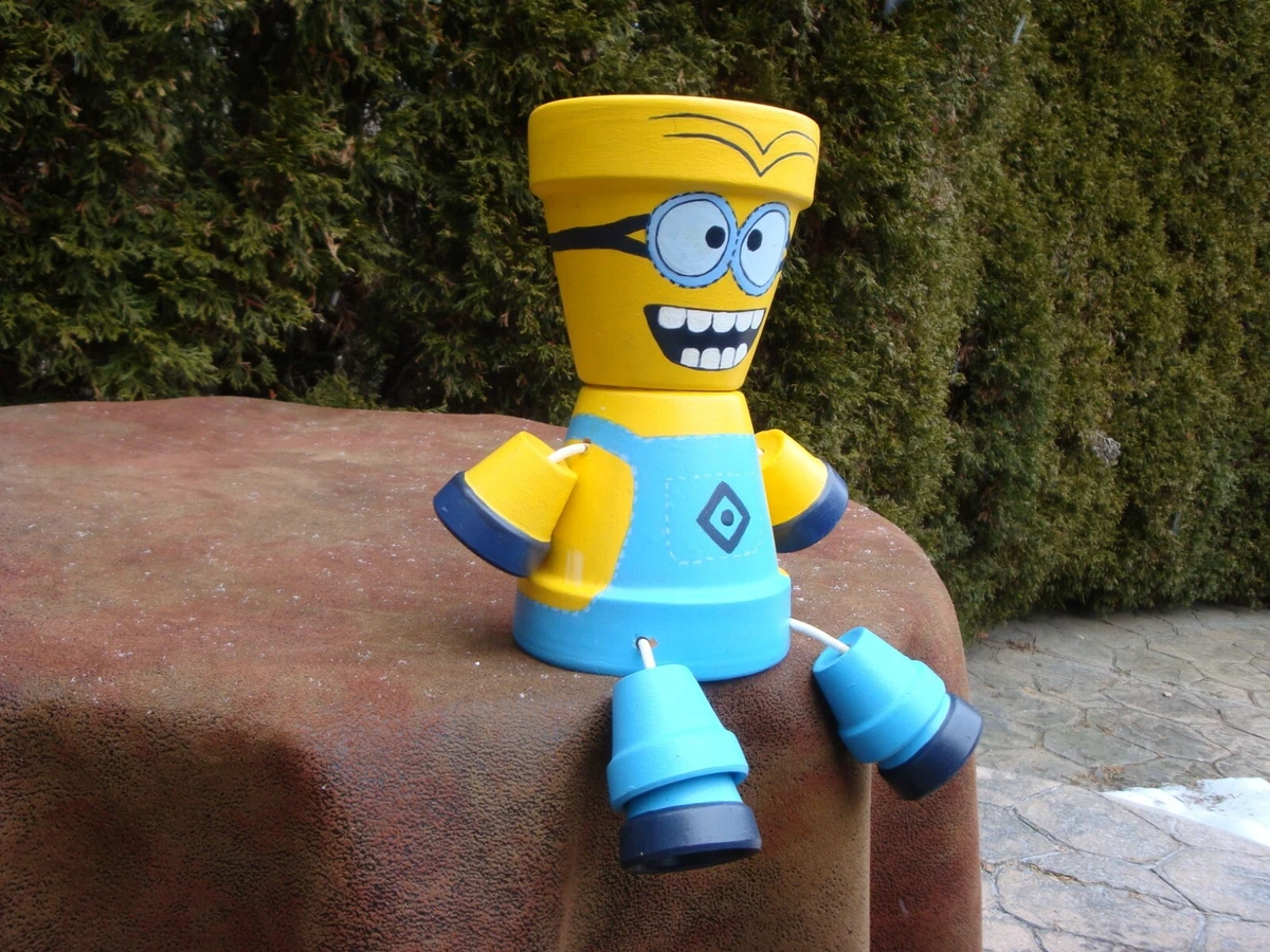 Minions Made From Flower Pots | Best Flower Site