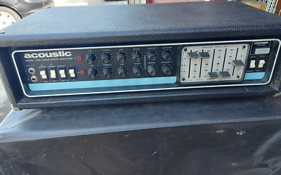 Acoustic 470 Amplifier with Acoustic 405 Speaker Cabinet and Covers | eBay