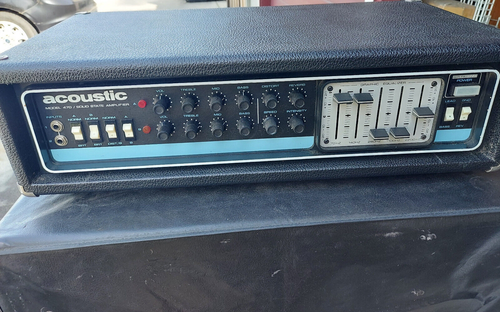 Acoustic 470 Amplifier with Acoustic 405 Speaker Cabinet and Covers | eBay