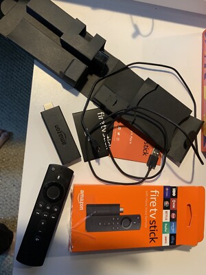 Amazon Fire TV Stick 2nd Gen Media Streamer w/2nd Gen Alexa Voice ...