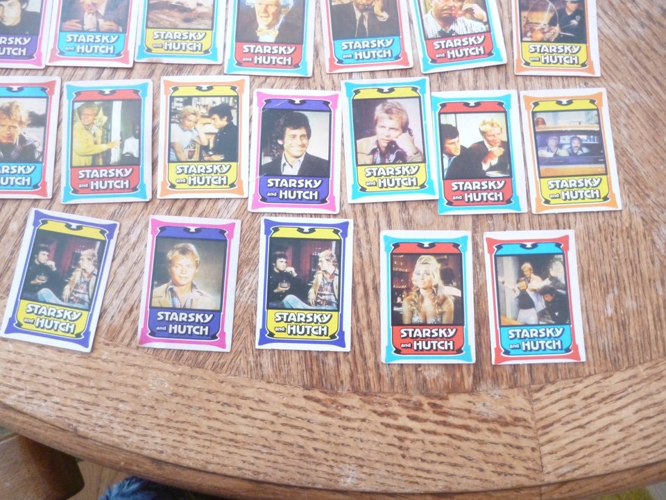 Starsky And Hutch Trading Cards Monty Gum?? x approx 50.1970s .UK POST ...