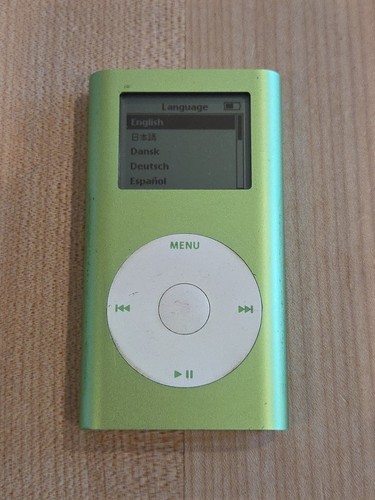 Apple iPod Mini A1051 2nd Gen Green 4gb Tested Works | eBay