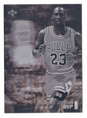 1991-92 Upper Deck Michael Jordan #AW4 Award Winners MVP Hologram Bulls ...