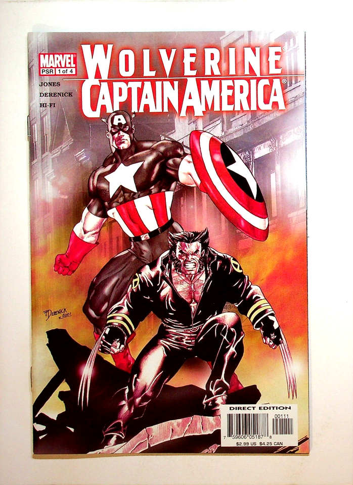WOLVERINE / CAPTAIN AMERICA #1 (of 4) • 2004 • Marvel • Mini-Series • 8 ...