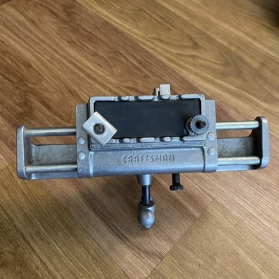 Vintage Craftsman 9012 Bench Grinder Tool Sharpening Rest Attachment W ...