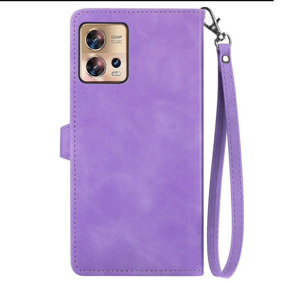 ZIP Case Flip Leather Wallet Cover For Motorola G86 G56 G85 G75 G55 G84 ...