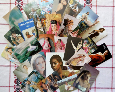 Vintage pocket calendars of the 80s of the USSR with Soviet girls | eBay