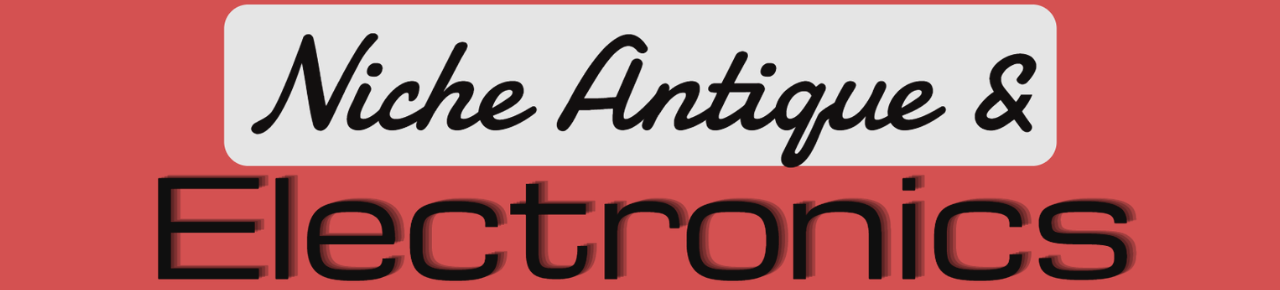 Niche Antique Electronics | eBay Stores