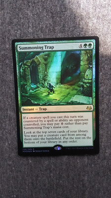Summoning Trap *FOIL* - Modern Masters 2017 - Magic the Gathering - MTG ...