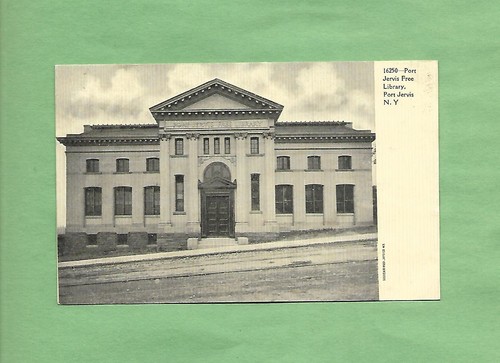 The FREE LIBRARY In PORT JERVIS, NY On Vintage 100-Year Old Unused ...