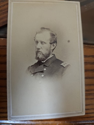 Civil War Cdv Of An Officer Capt John Bloomer | eBay
