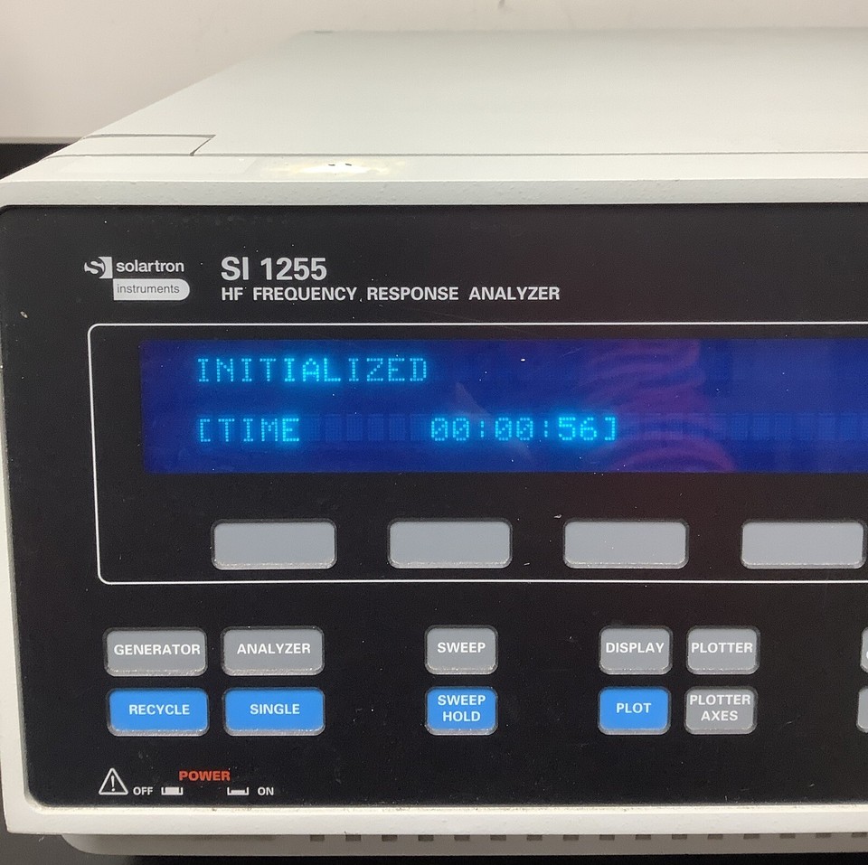 Solartron Instruments SI 1255 HF Frequency Response Analyzer | eBay