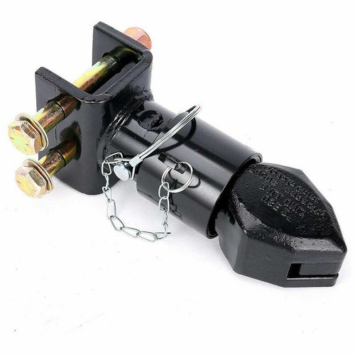 2" Channel-Mount Adjustable Trailer Coupler with Bolts and Nuts 7000 ...
