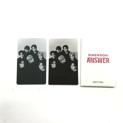 [ENHYPEN] Dimension : [Answer] / Weverse Gift Photocards Set | eBay