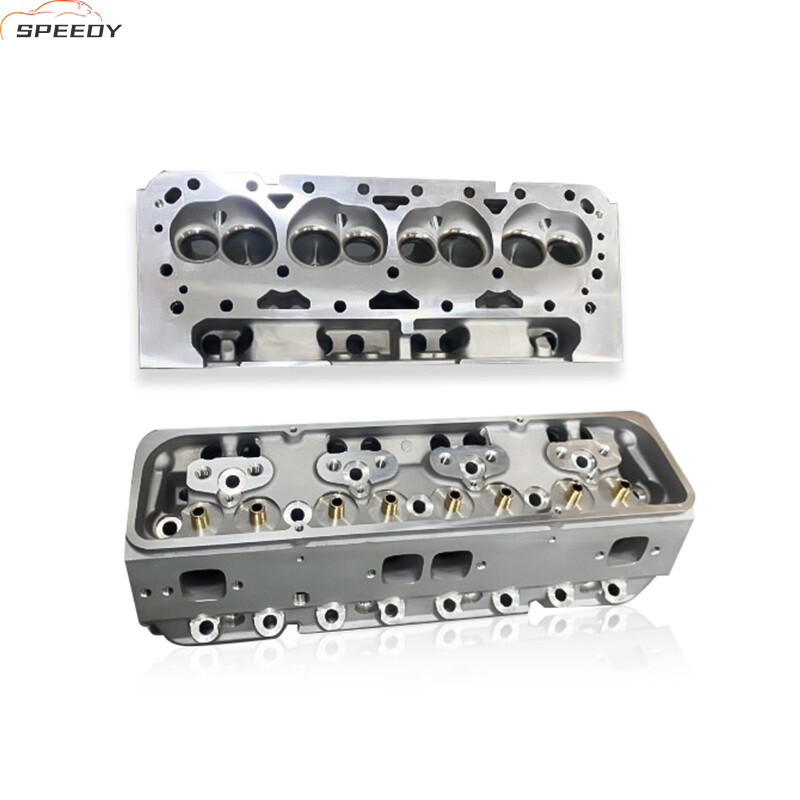 Bare Cylinder Head Aluminum For Chevy Small Block SBC 283 350 400 Angle ...