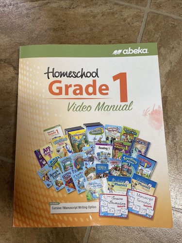 Abeka Grade 1 Video Manual Homeschool 1st grade | eBay