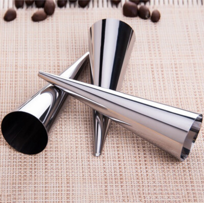 Spiral Horn Cake Bread Cream Horn Forms Cream Roll Cones vmHD | eBay ...