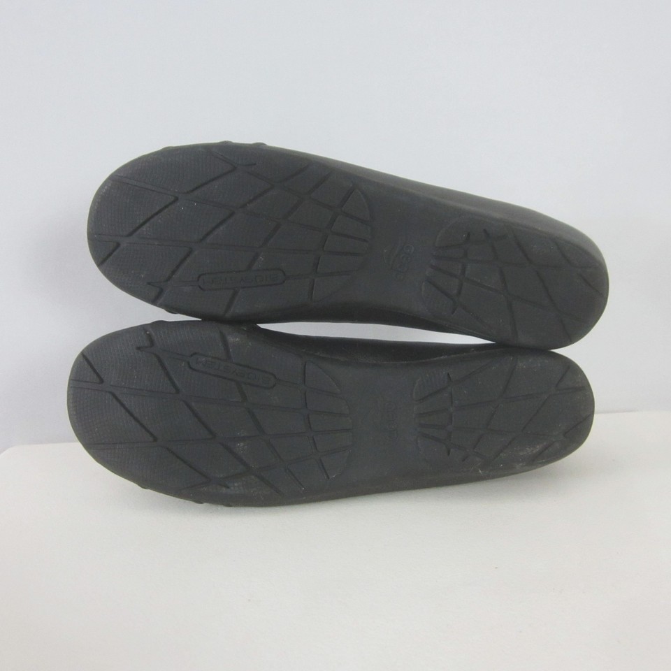 Abeo BIO System Womens 6 Narrow Taylin Metallic Pewter Gray Leather ...