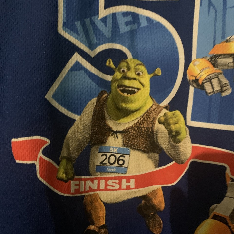 Vintage Shrek Movie Promo Shirt Mens X Large Universal disney sport-tel ...