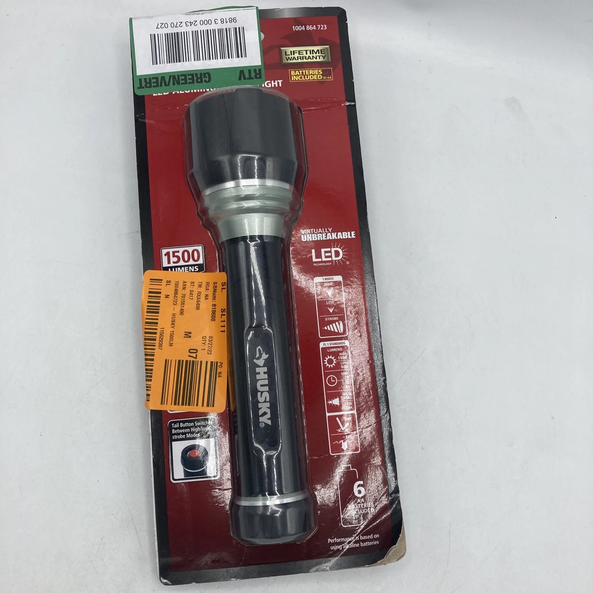 Who Makes Husky Flashlights