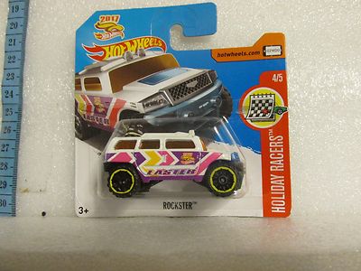 HOT WHEELS 2017 169/365 HOLIDAY RACERS 4/5 ROCKSTER NEW ON CARD | eBay UK