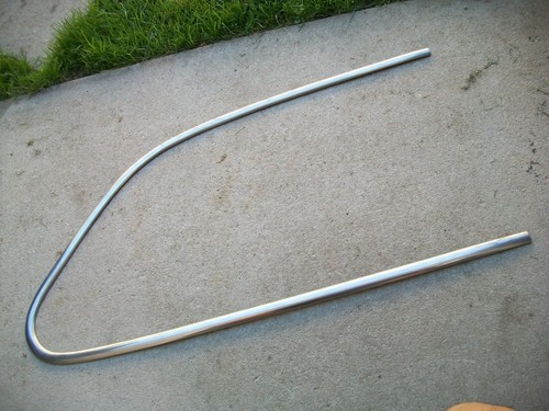 1947 1948 Pontiac Silver Streak Torpedo Streamliner RARE Door Window ...