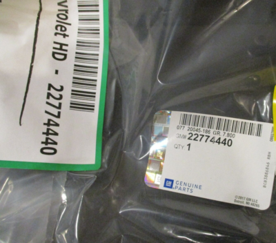 New License Plate Bracket Front Chevy Silverado 2500 HD 3500 GM1068157 ...