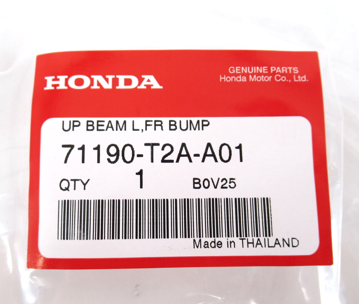 Genuine OEM Honda 71190-T2A-A01 Driver LH Front Bumper Bracket 2013 ...