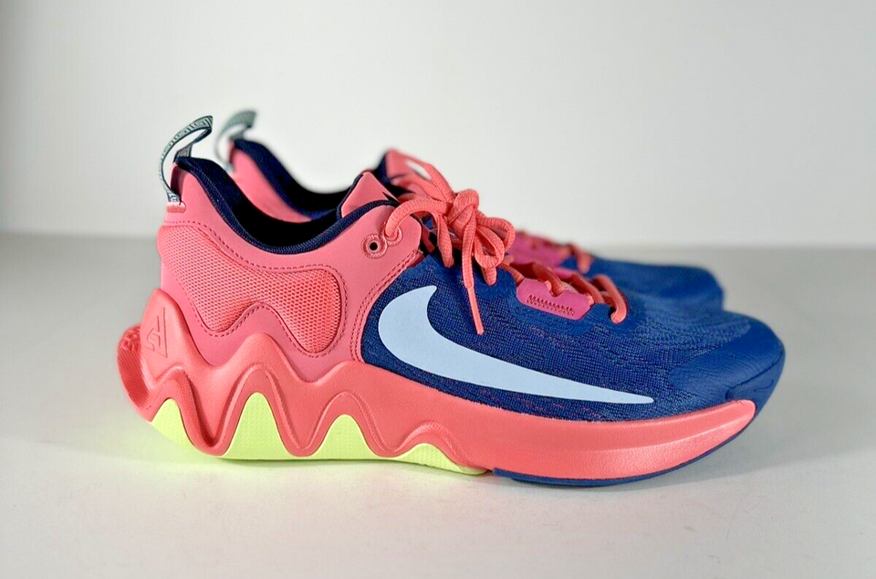 Nike Giannis Immortality 2 Basketball Shoes Marina Blue Pink DM0825-400 ...