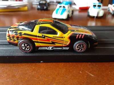 Ho Slot Car Tyco Corvette Hornet With a New Fast Tyco 440X2 Chassis | eBay