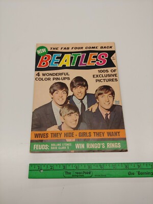 1964 Romance Publishing New Beatles -The Fab 4 Come Back Magazine ~ The ...