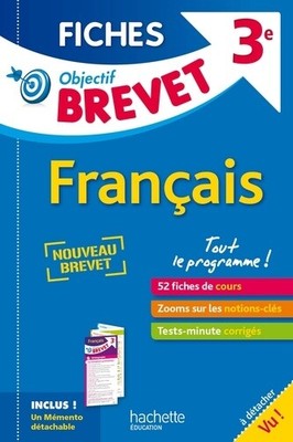 Objectif Brevet 3e - Fiches Detachables Francais - Nouveau programme 2016 Isabel | eBay