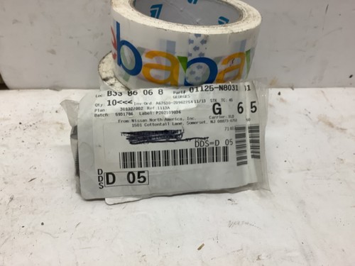 NOS 10 LOT Genuine Nissan INFINITI Mount Bracket Lower Bolt 01125-N8031 ...