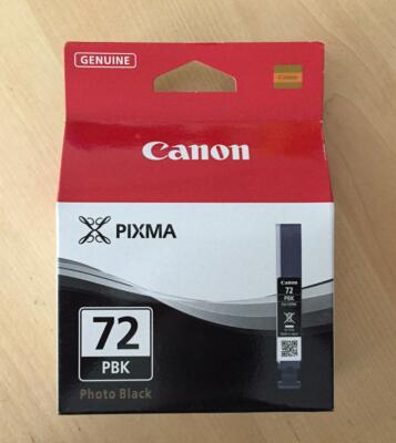 Genuine Canon Ink - PGI-72 PBK PHOTO BLACK / PIXMA PRO 10 105 (INC VAT ...
