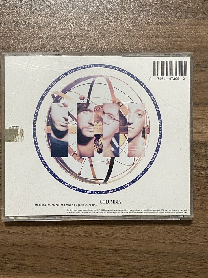 Fear - Audio CD By Toad the Wet Sprocket 1991 74644730920| eBay