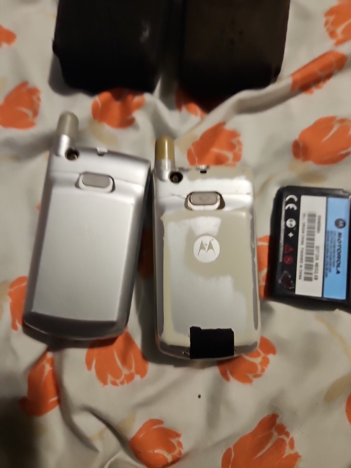 2 - Motorola T720G (CINGULAR) Flip Phone With Belt Holder Vintage For ...