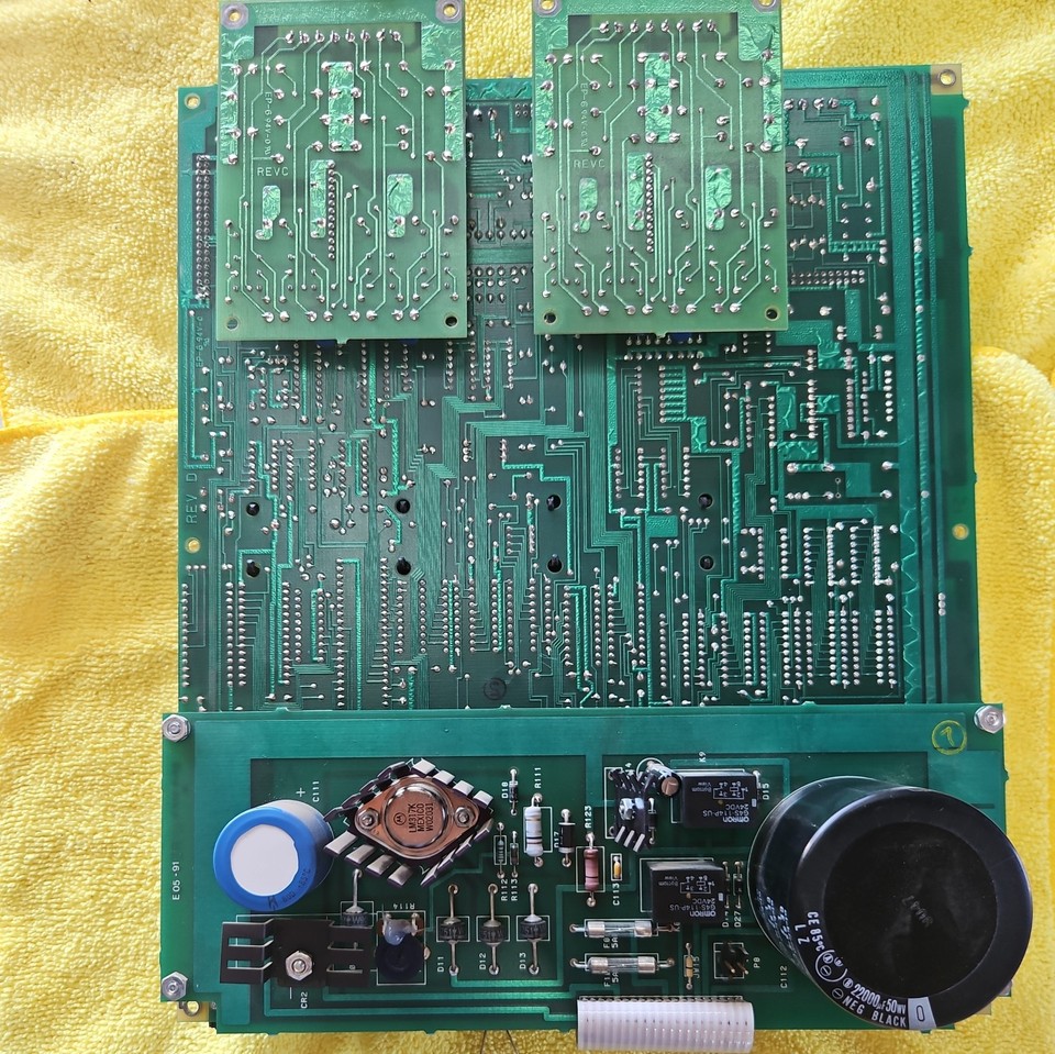 Simplex Fire Alarm Control Main Board Model 4002(From New Panel Upgrade ...