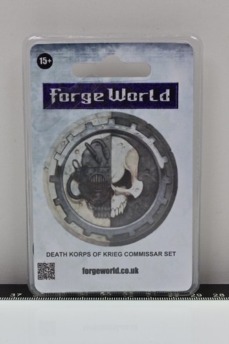 Games Workshop Warhammer 40K Forgeworld Death Korps of Krieg Commissar ...