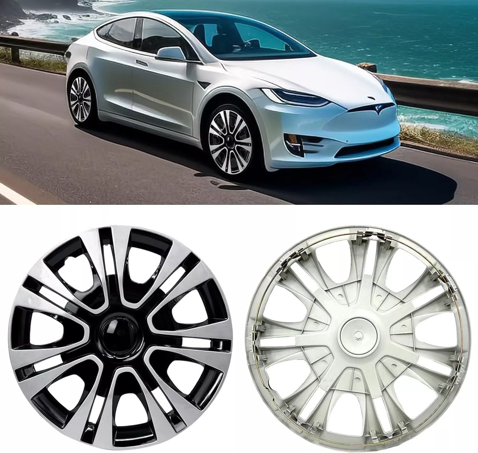 4X 15" Wheel Covers Snap On Hubcaps Full Hub Caps Fit for R15 Tire ...