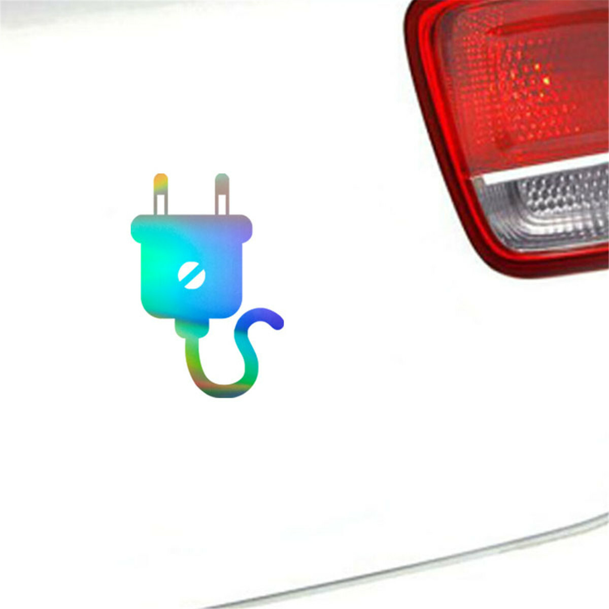 Electrical Plug Sticker Laptop Window Vinyl Wall Truck Skateboard Car ...