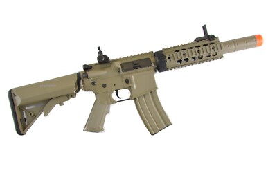 Full Metal Gear Box Electric Full/Semi-Auto M4 Style Airsoft Gun 9513 ...