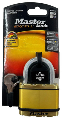 Master Lock 45mm Excell Padlock (M15BDAU) | eBay Australia
