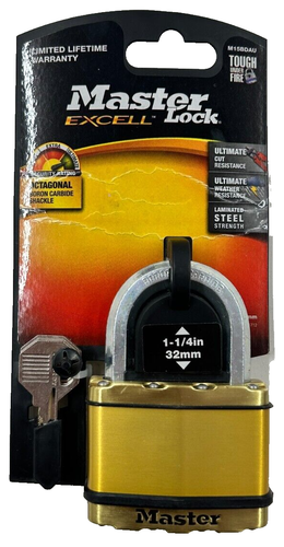 Master Lock 45mm Excell Padlock (M15BDAU) | eBay Australia