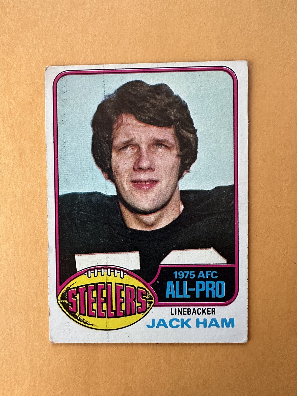 1976 Topps Football Jack Ham Pittsburgh Steelers #420 HOF | eBay