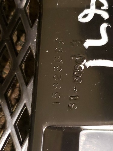 GENUINE 09 10 11 12 CHEVROLET MALIBU UPPER GRILLE 15823699 15899022 OEM ...