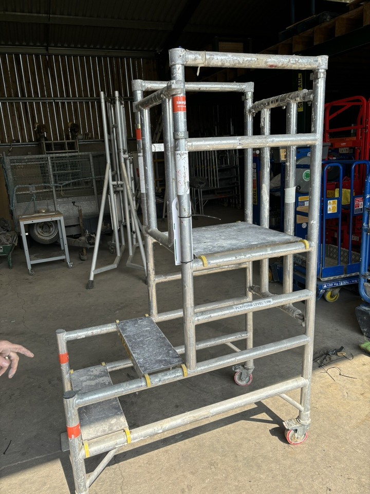 EURO TOWER ALUMINIUM SCAFFOLD TOWER PODIUM PLATFORM W/H 3.2m | eBay
