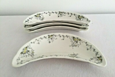 T & R Boote Schonbrunn Bone Plate Set Semi Porcelain Waterloo Potteries ...