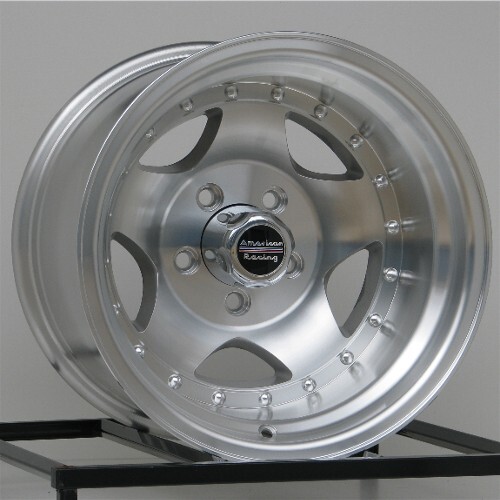 15 inch Wheels Rims 15x10 American Racing AR23 AR235183 Silver 6 Lug ...